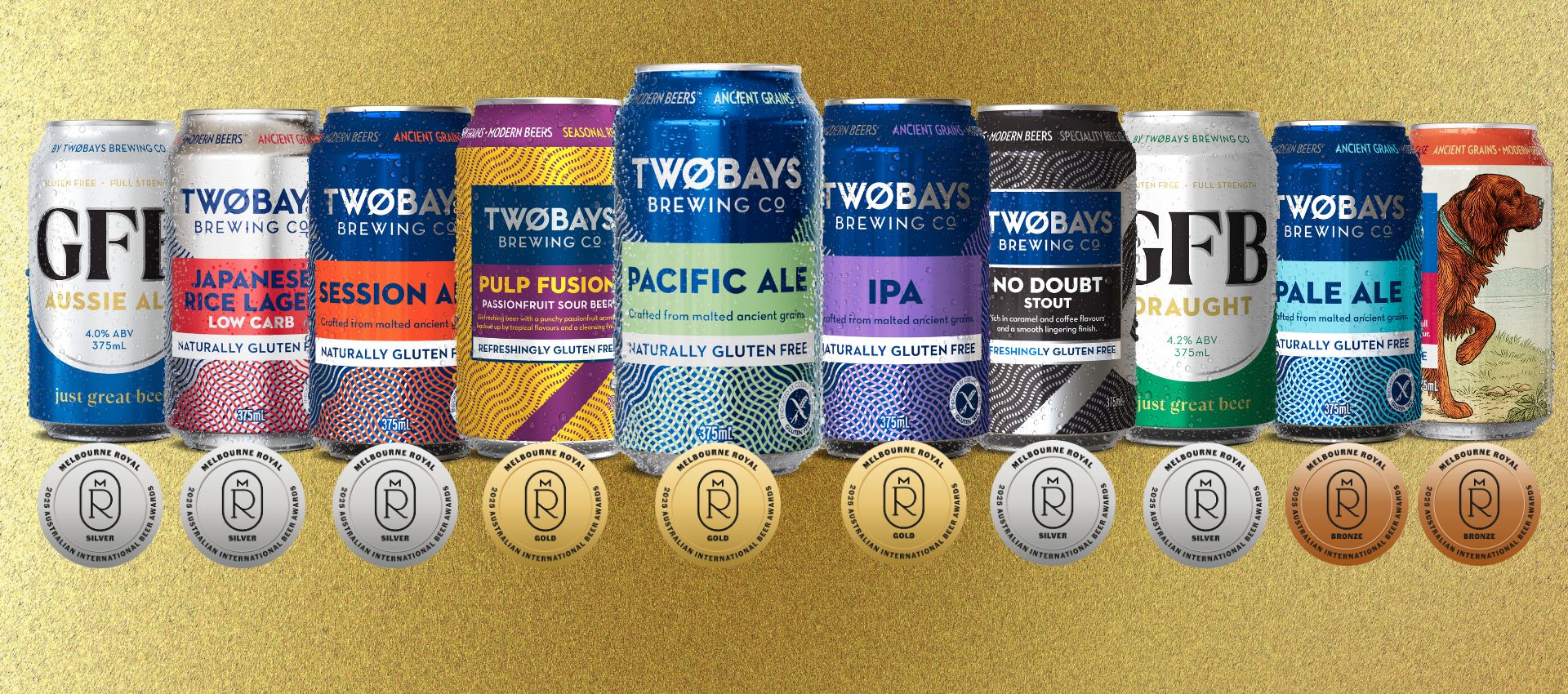 TWØBAYS Brewing Co. Shines at 2025 Australian International Beer Award
