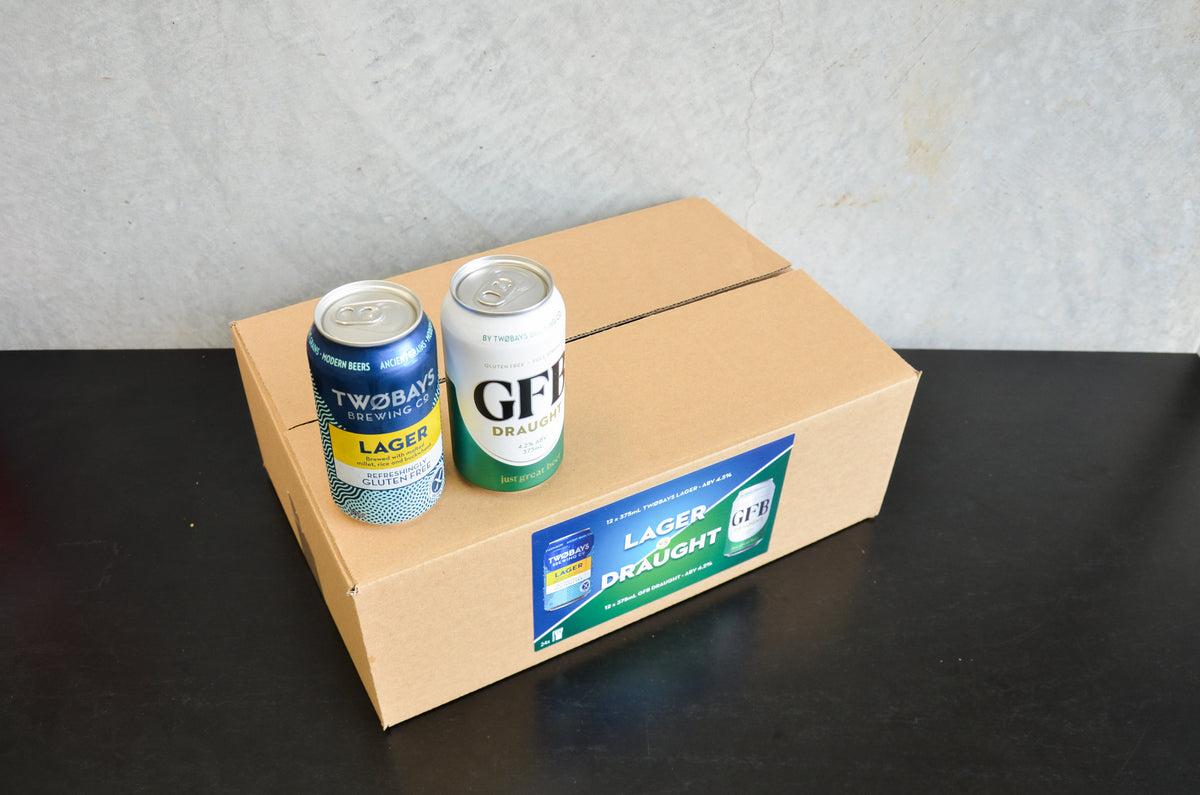 What's the difference between 2 Lagers? — TWØBAYS Brewing Co