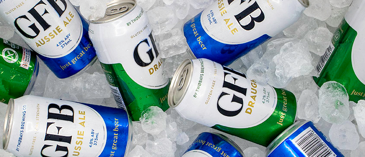 GFB Draught | Gluten Free Classic Aussie Beer | TWØBAYS Brewing Co