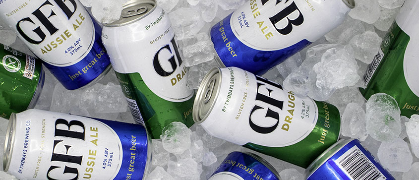 GFB Draught | Gluten Free Classic Aussie Beer | TWØBAYS Brewing Co