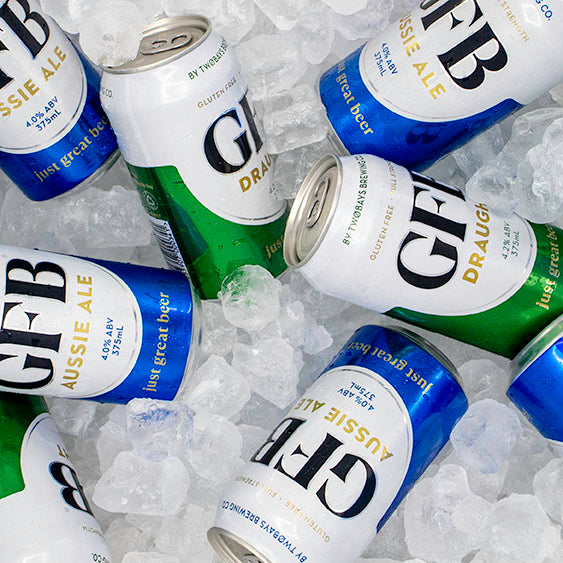 GFB Draught | Gluten Free Classic Aussie Beer | TWØBAYS Brewing Co