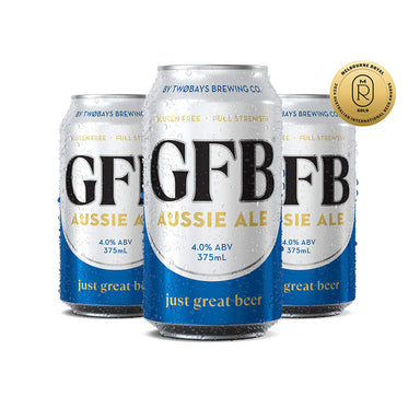 GFB Draught | Gluten Free Classic Aussie Beer | TWØBAYS Brewing Co