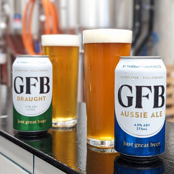 GFB Draught | Gluten Free Classic Aussie Beer | TWØBAYS Brewing Co